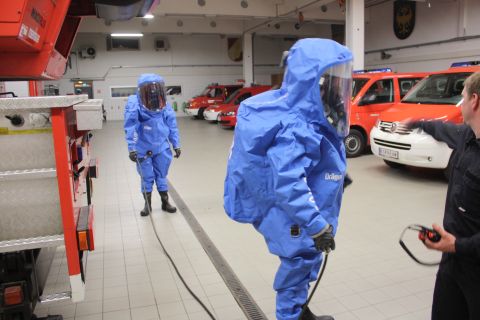 Freiwillige Feuerwehr Krems/Donau - Einschulung Dräger CPS 7900